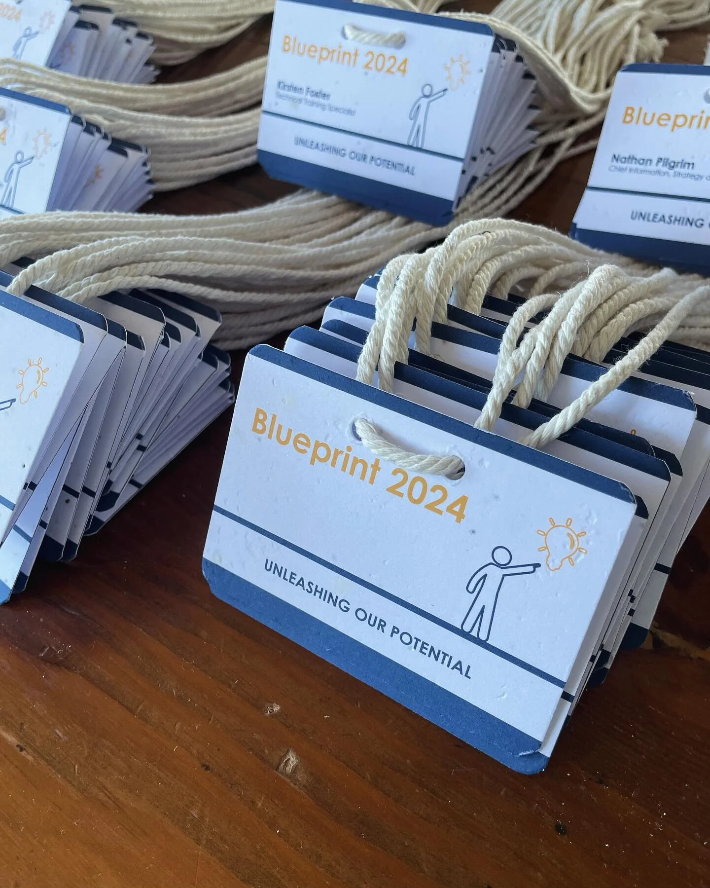 Eco Friendly Name Badge Visuals | Terra Tag