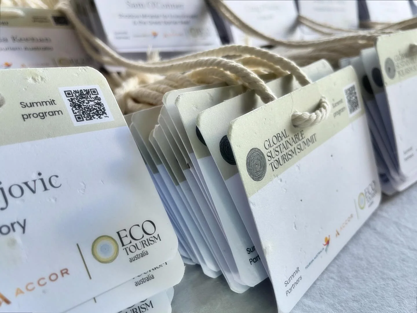 Eco Friendly Name Badge Visuals | Terra Tag