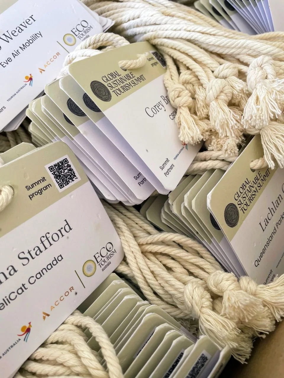 Biodegradable Seed Paper Name Badges | Sustainable & Plantable