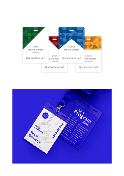 How to Design Event Name Badges (that don't suck)