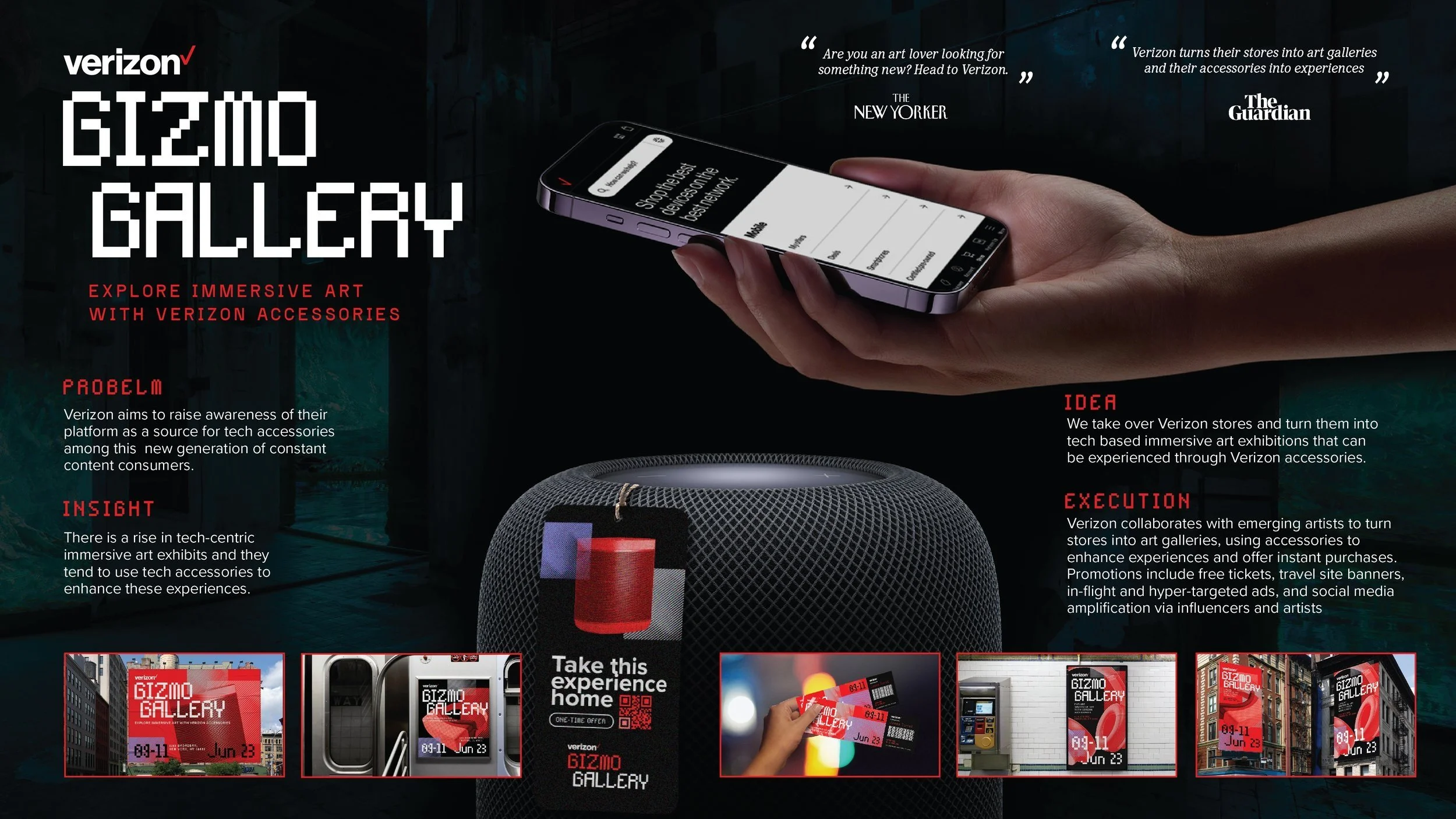 Verizon accessories become masterpieces as they turn their stores into ...