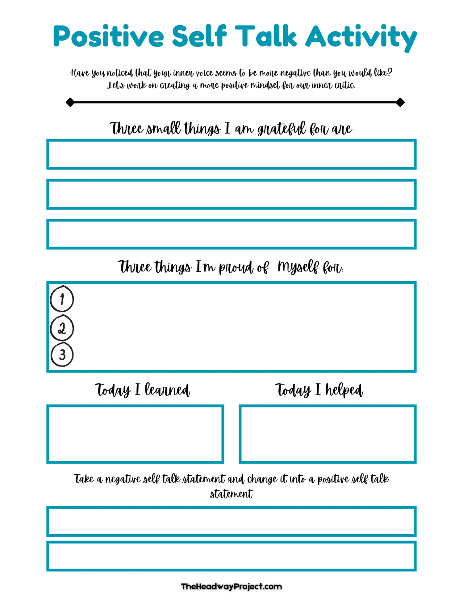 Handouts — Headway