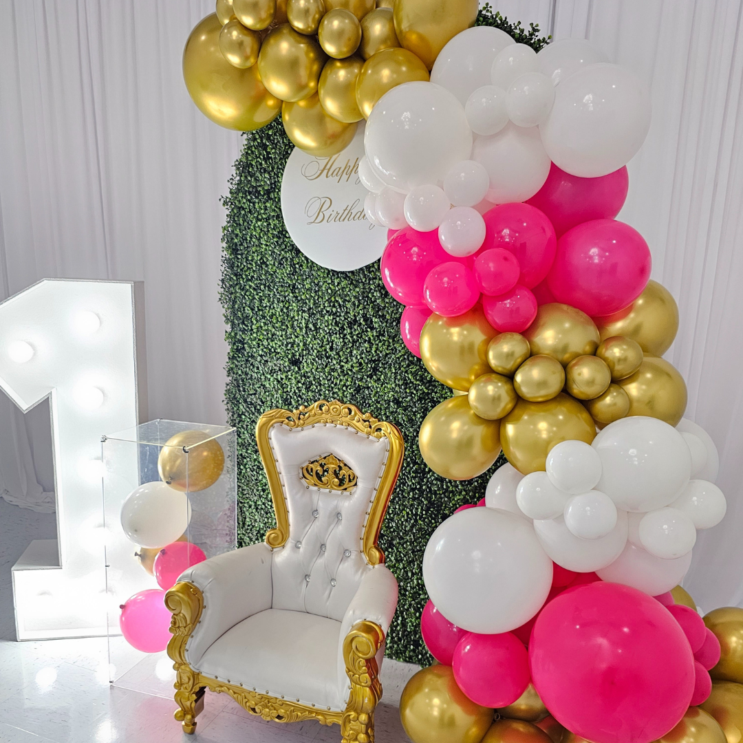 Balloon backdrops in bucks county -Queens Decor balloons, Bucks County ...