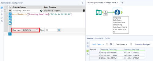 Working with dates in Alteryx Designer — Databasyx