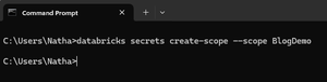 Creating Databricks secrets via the Databricks CLI — Databasyx