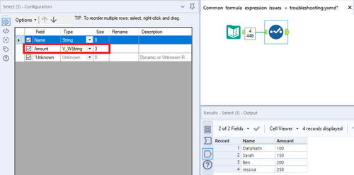 Troubleshooting common Formula expression errors in Alteryx Designer ...
