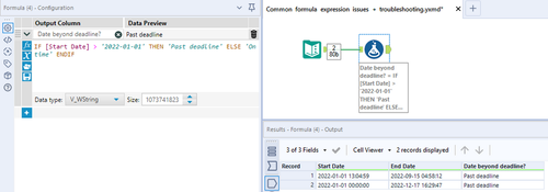 Troubleshooting common Formula expression errors in Alteryx Designer ...