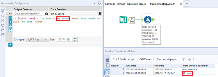Troubleshooting common Formula expression errors in Alteryx Designer — Databasyx