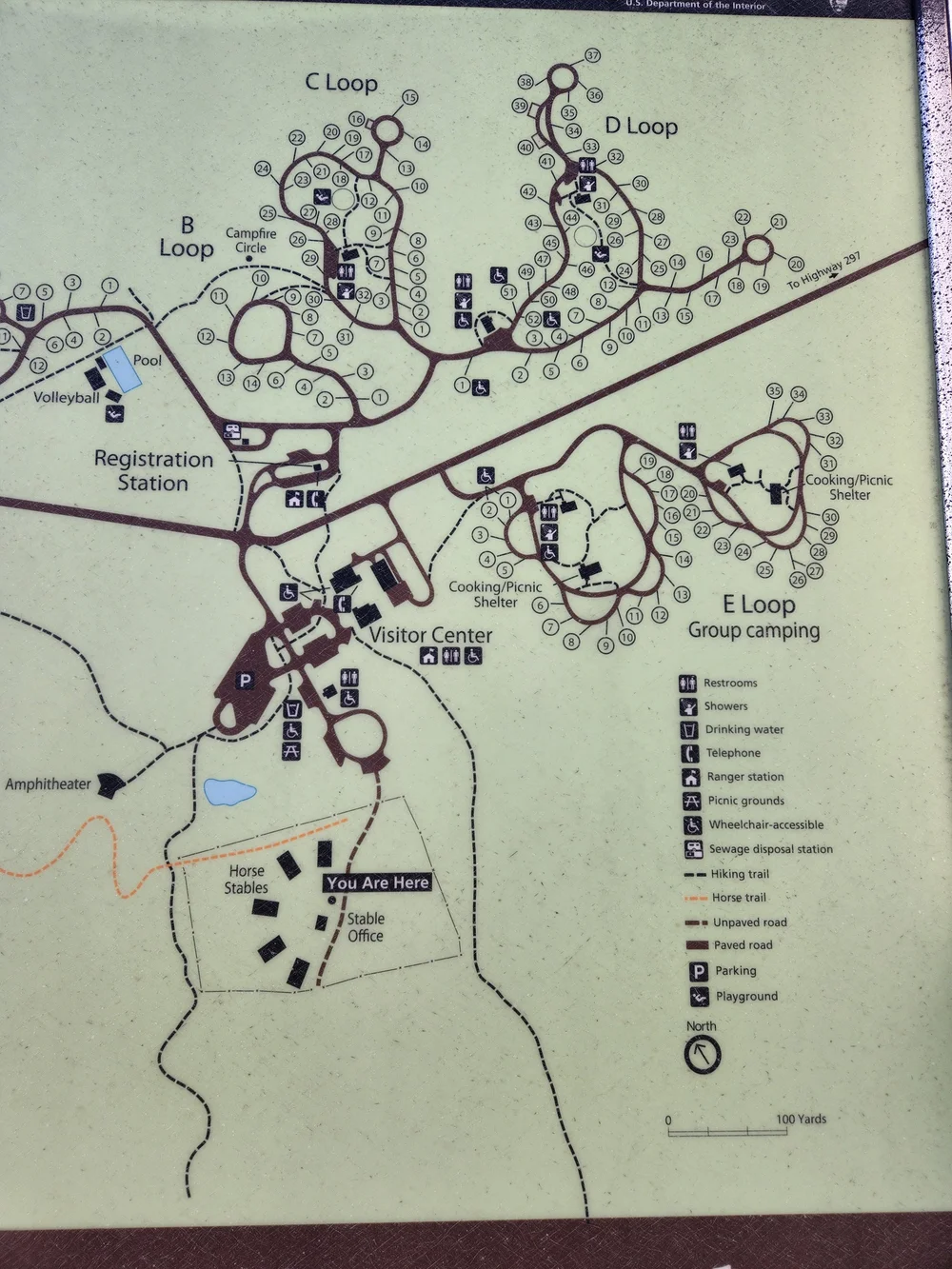 Location — Bandy Creek Camp Store & Stables
