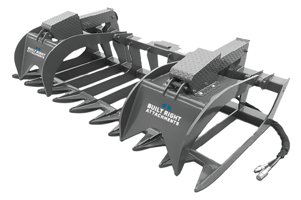 Skidsteer - Pro Max Grapple — Built Right Compact - World-Class Attachments