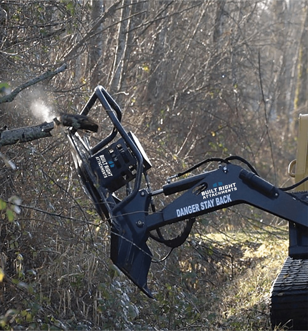 Skidsteer - Pro Max Swing Boom Cutter — Built Right Compact - World ...