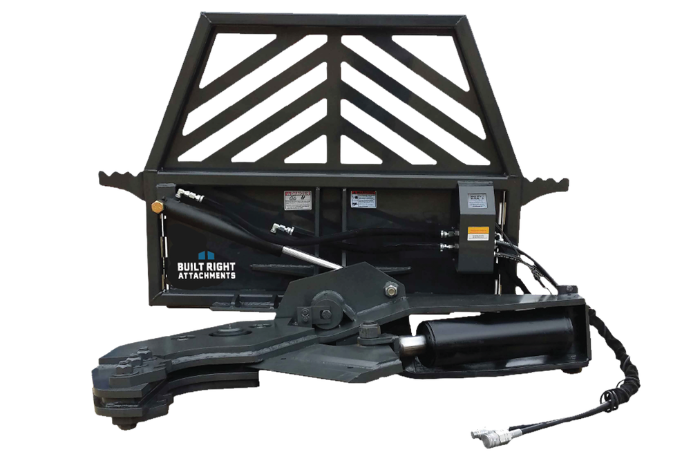 Skidsteer - Rotating Tree Shear — Built Right Compact - World-Class ...