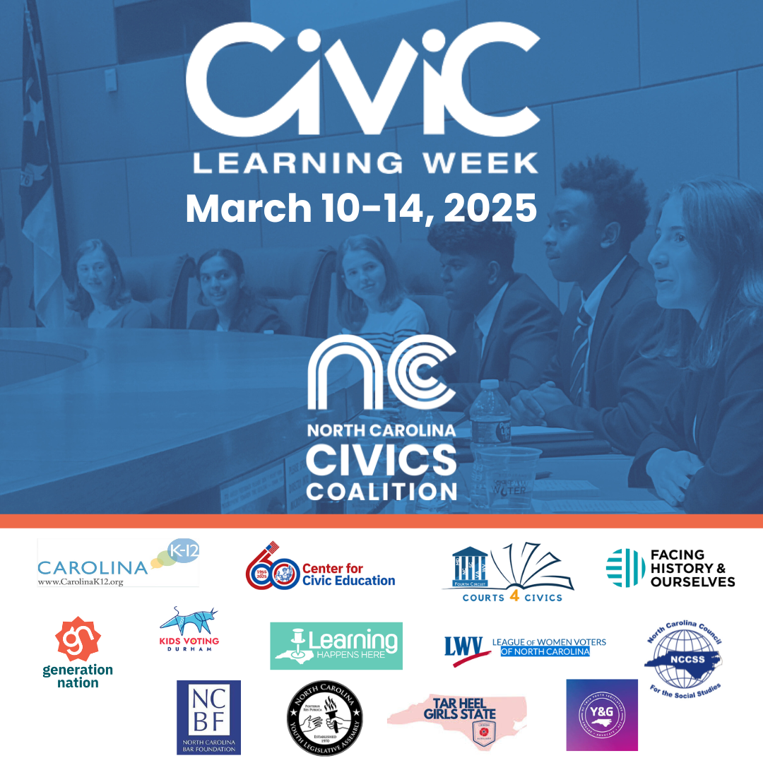 NC civic education programs and resources — North Carolina Civics Coalition