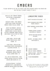 Embers Cafe Menu | Savour Shropshire's Flavours, One Bite at a Time ...