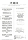 Embers Cafe Menu | Savour Shropshire's Flavours, One Bite at a Time ...