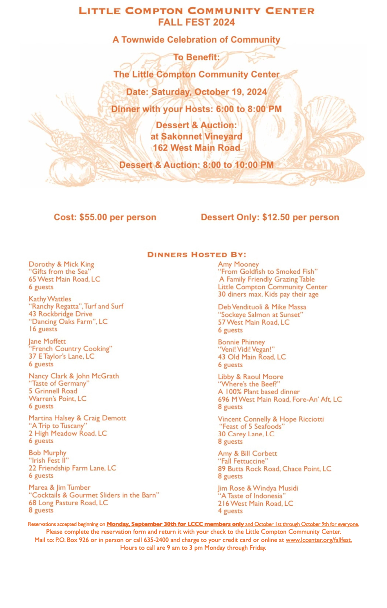 Fall Fest — Little Compton Community Center