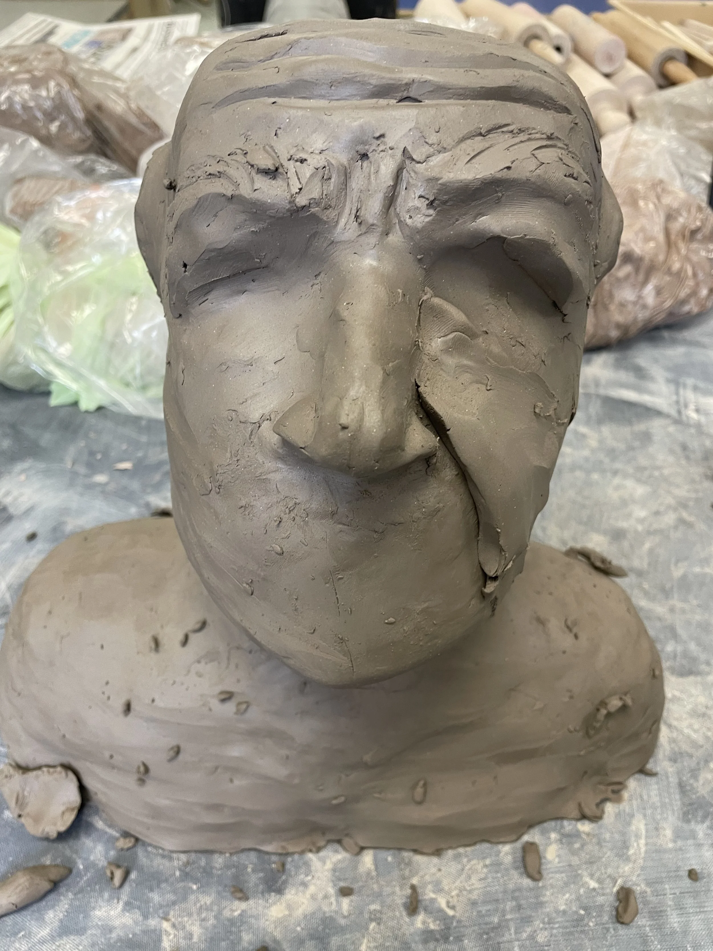 Ceramic Busts — Clay Pots & Polka Dots