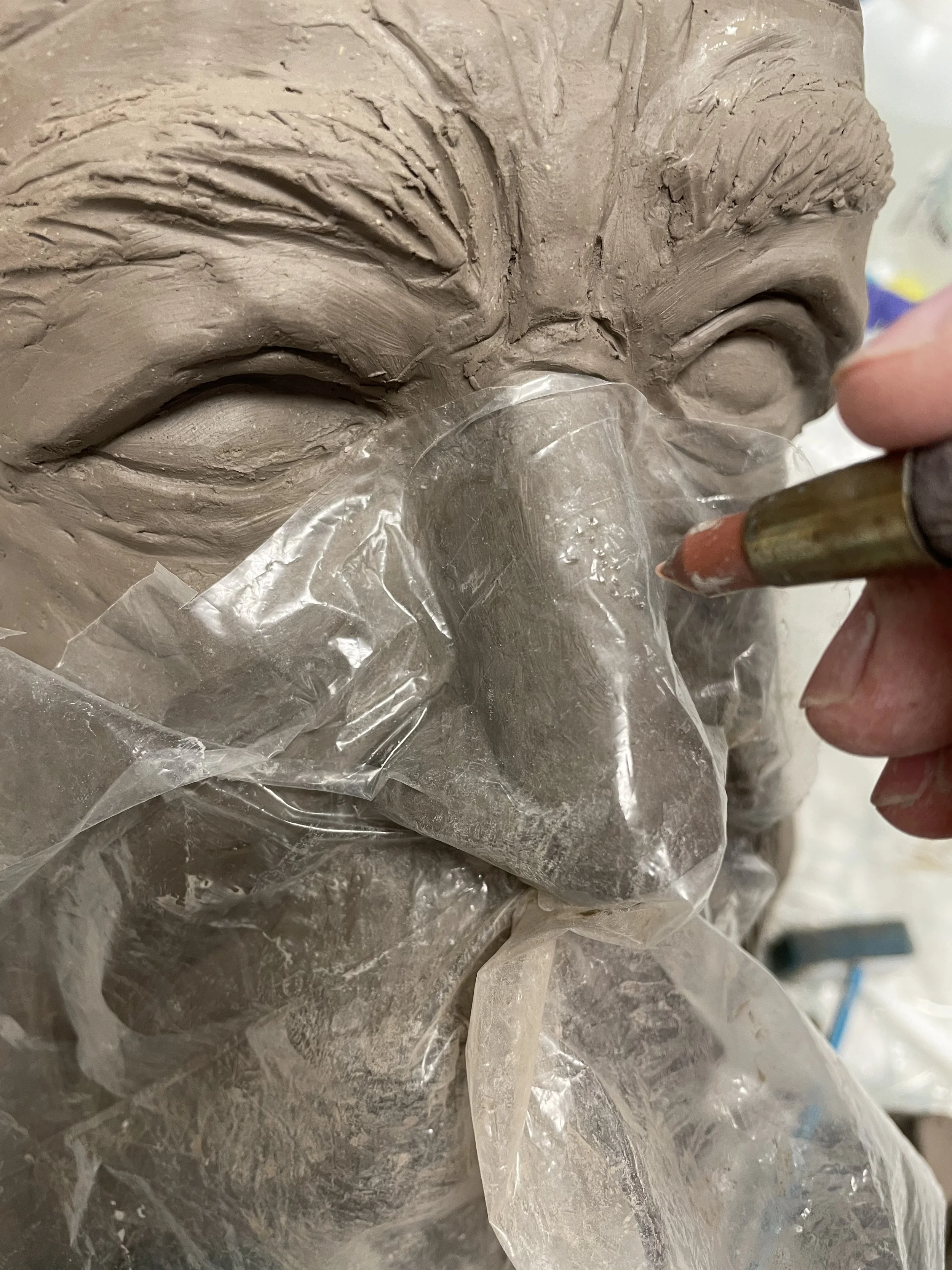 Ceramic Busts — Clay Pots & Polka Dots