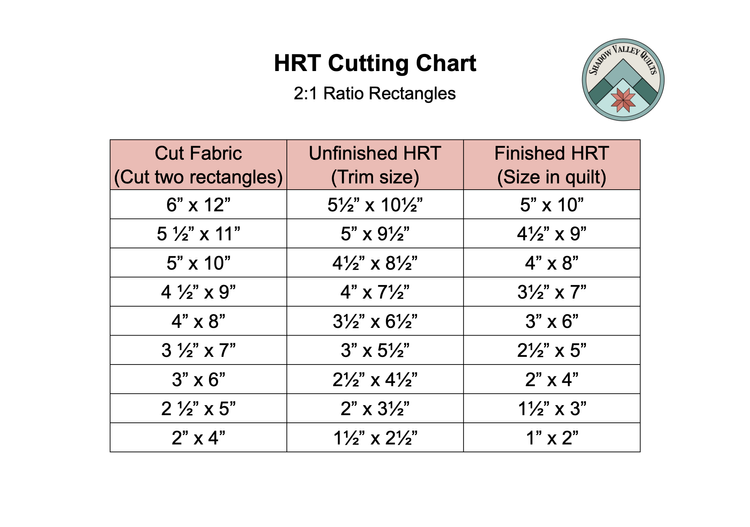 HRT Tutorial — Shadow Valley Quilts