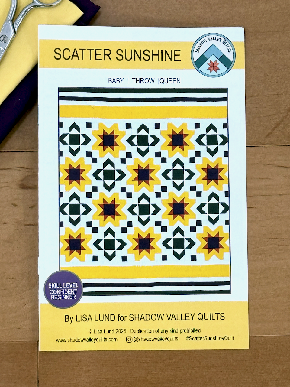 Scatter Sunshine — Store 2 — Shadow Valley Quilts
