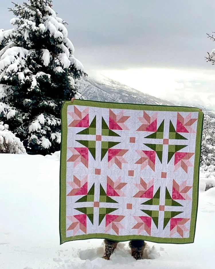 Holiday Welcome Quilt Pattern (Paper) — Shadow Valley Quilts