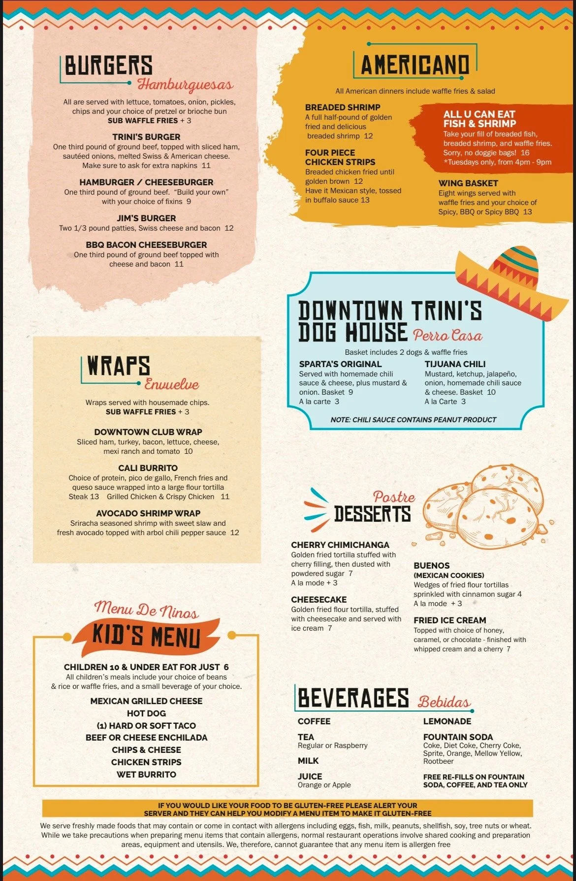 Full Men — Downtown Trini's & Margarita Joe's