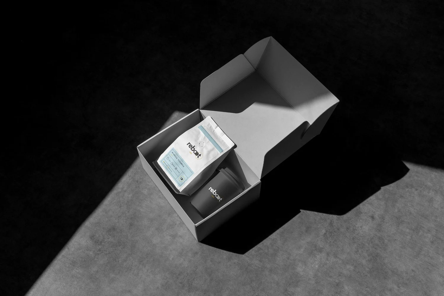 Coffee Shop Branding: The Art of Reboot Cafe | Holman Design