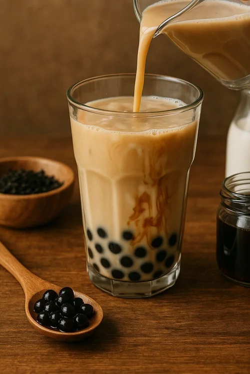 Traditional Bubble Tea Recipe | Easy Homemade Boba Milk Tea — Rosie ...