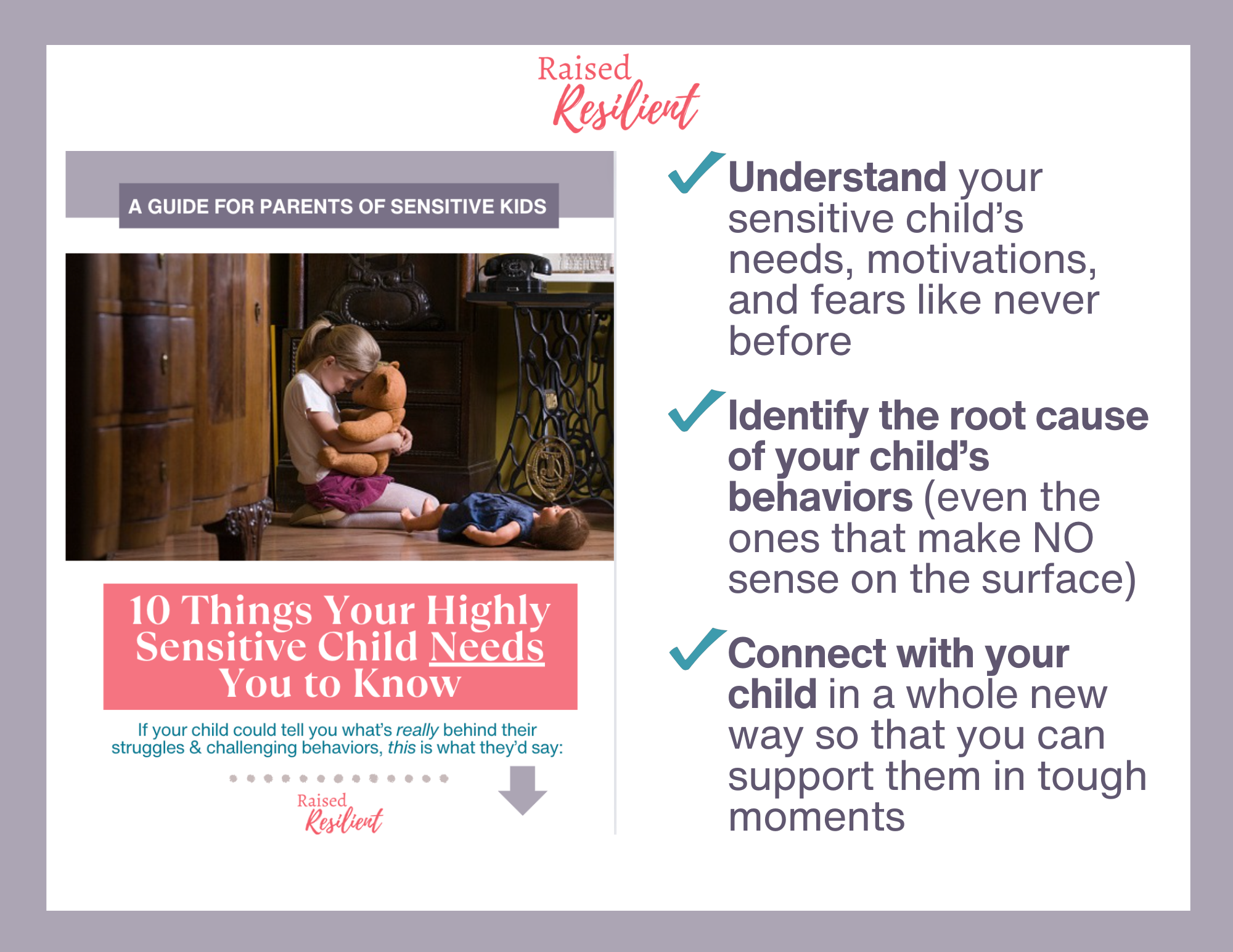 FREE Guide: 10 Things Your Highly Sensitive Child Needs You to Know ...