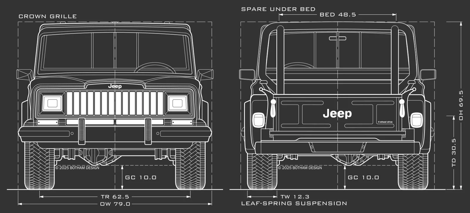 J-10 Series Gladiator — The Jeep Database