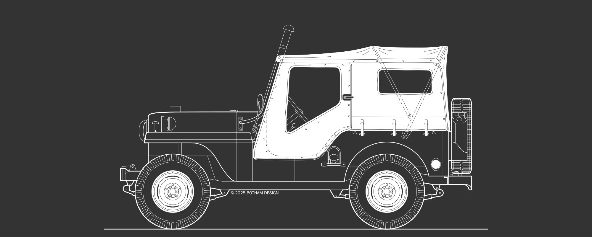 Military Jeep Side Views — The Jeep Database