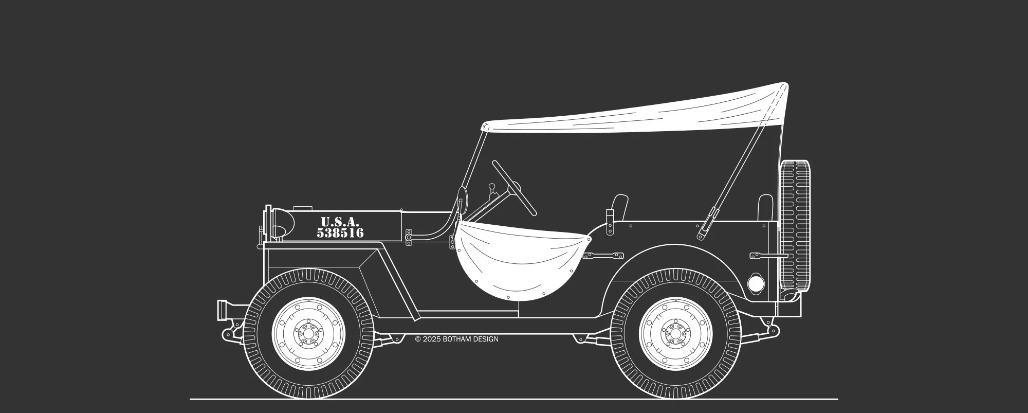 Military Jeep Side Views — The Jeep Database
