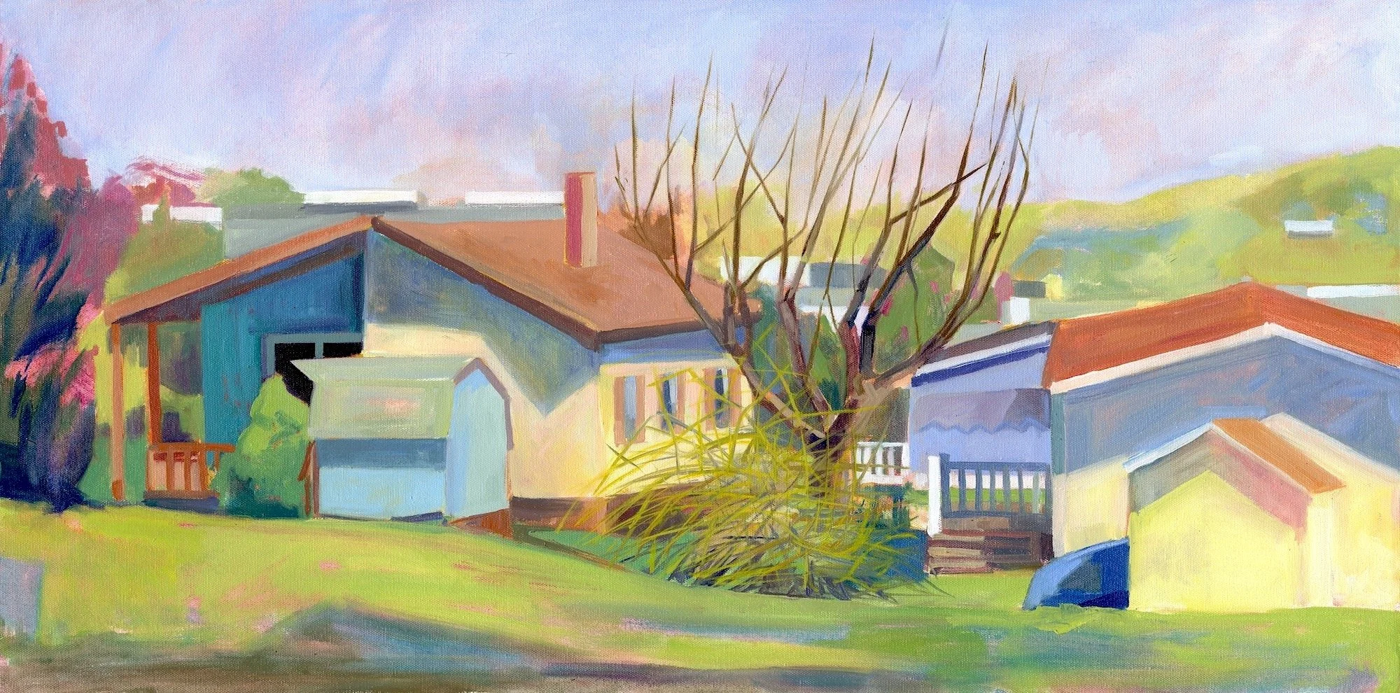 Lou Schellenberg • Architectural Landscape Paintings