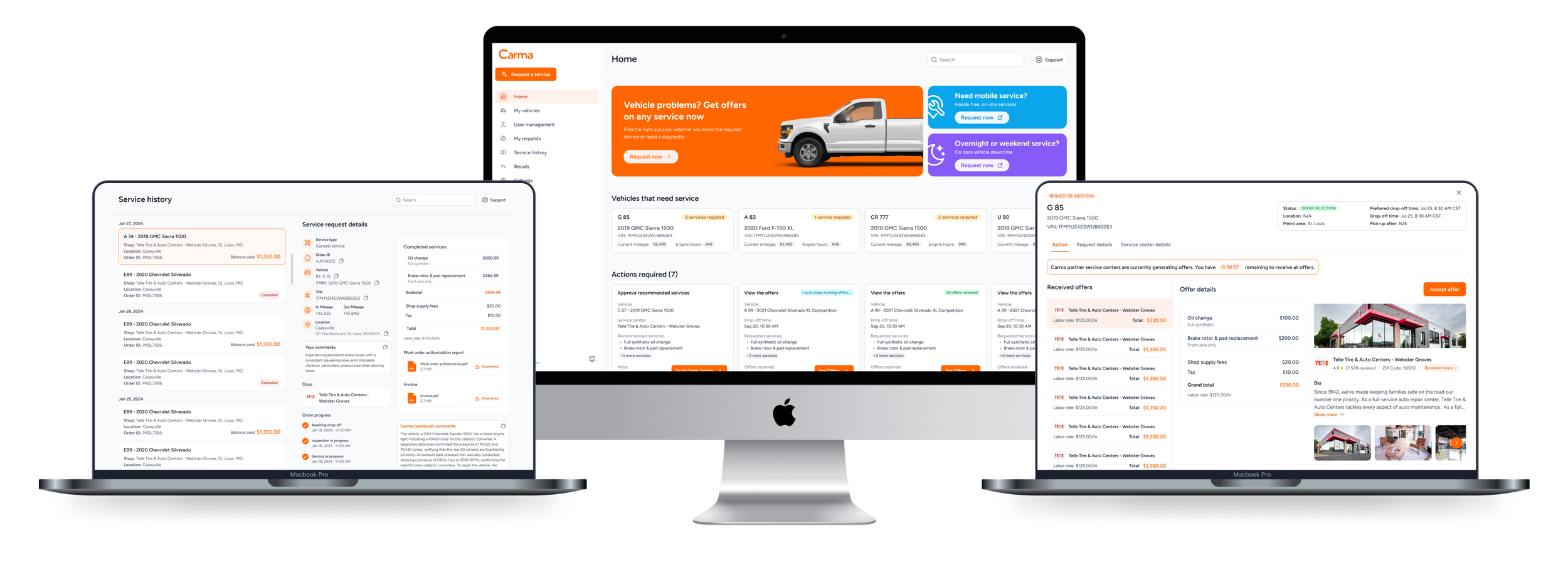 Carma | Find and compare the best local offers for any auto service ...