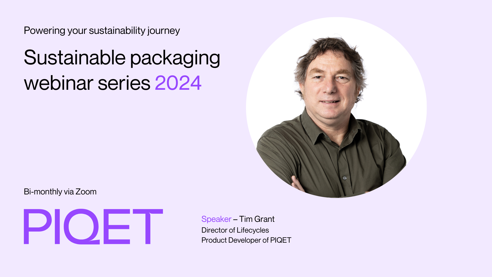 Free LCA Webinars for Packaging and Product Professionals — PIQET