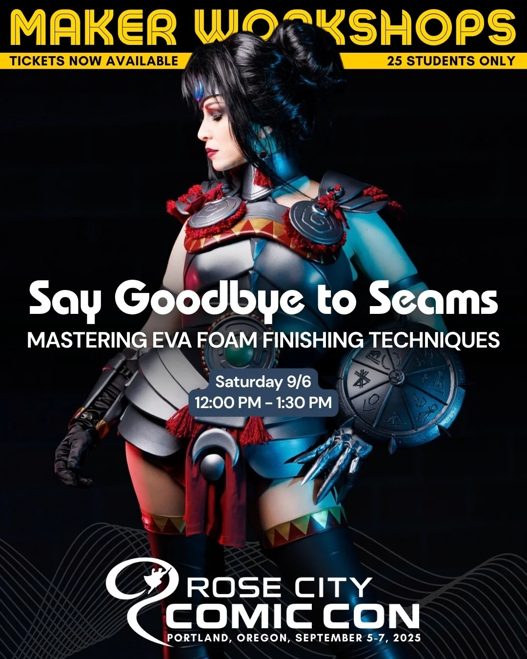My workshops are back at Rose City Comic Con ‘25! — Downen Creative Studios