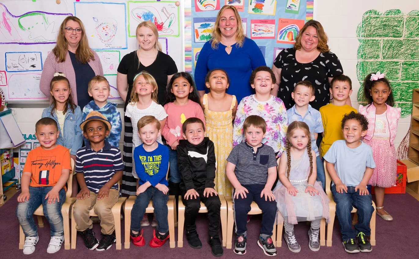 School Portraits — Flash Powder Photo