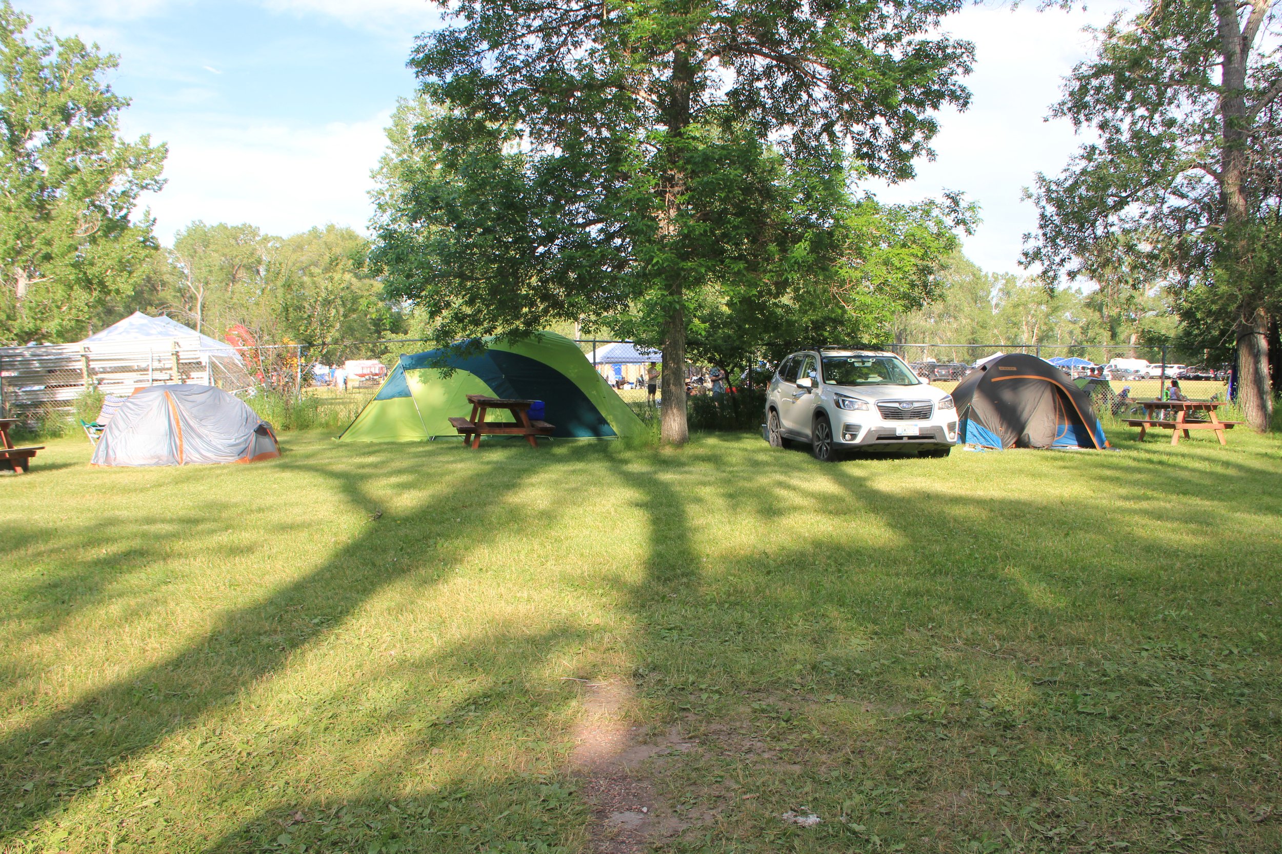 Tents — Foothills Campground
