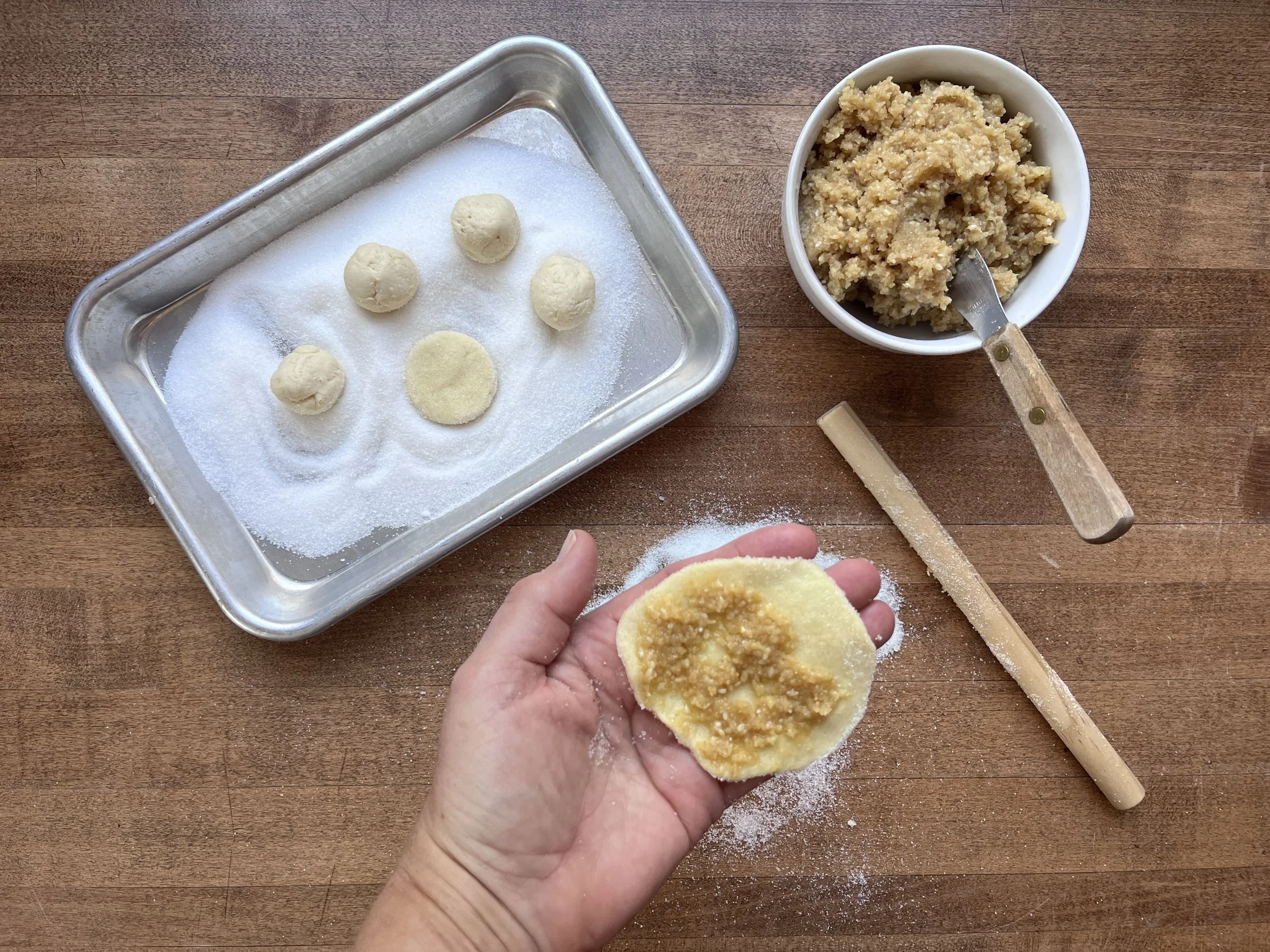 Sylvia's Nut Horns — Girl Game Chef