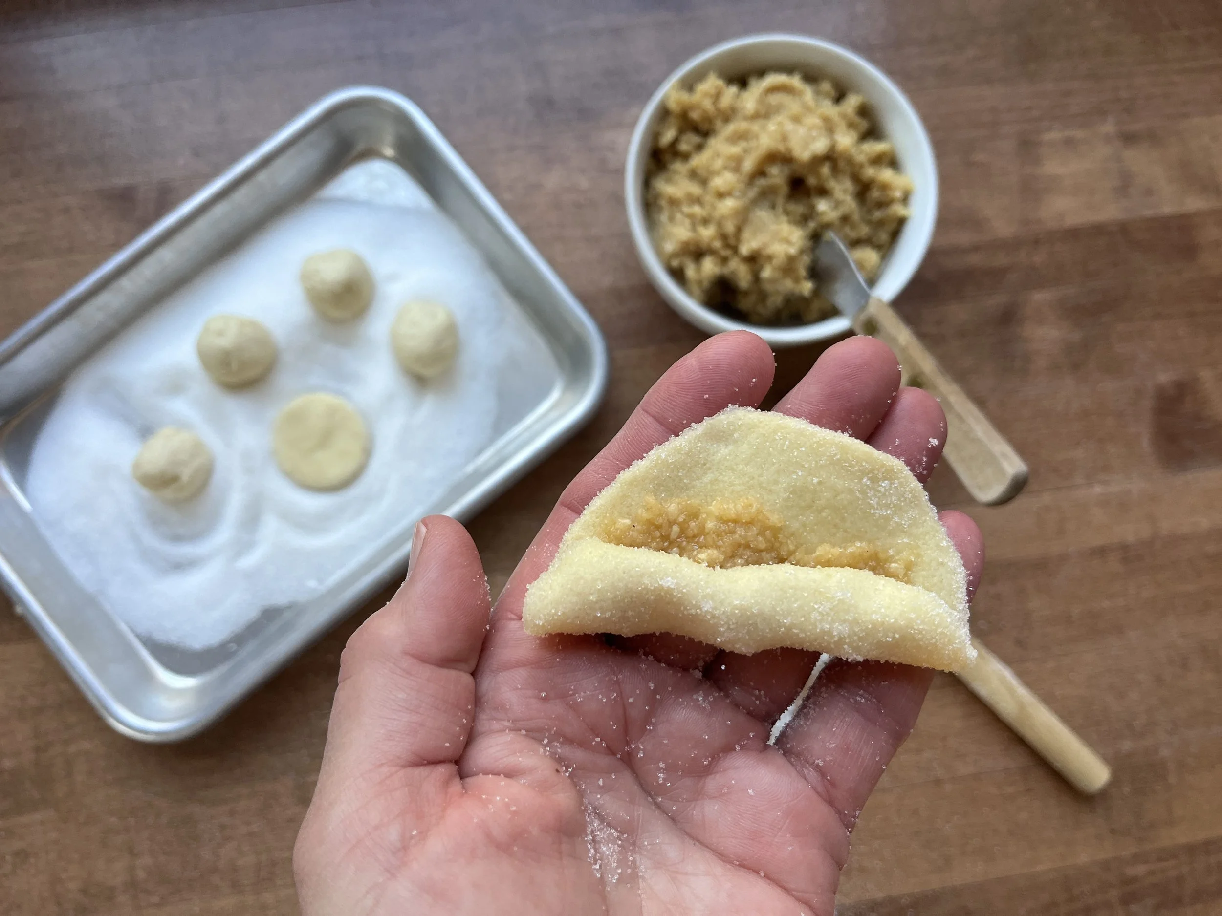 Sylvia's Nut Horns — Girl Game Chef