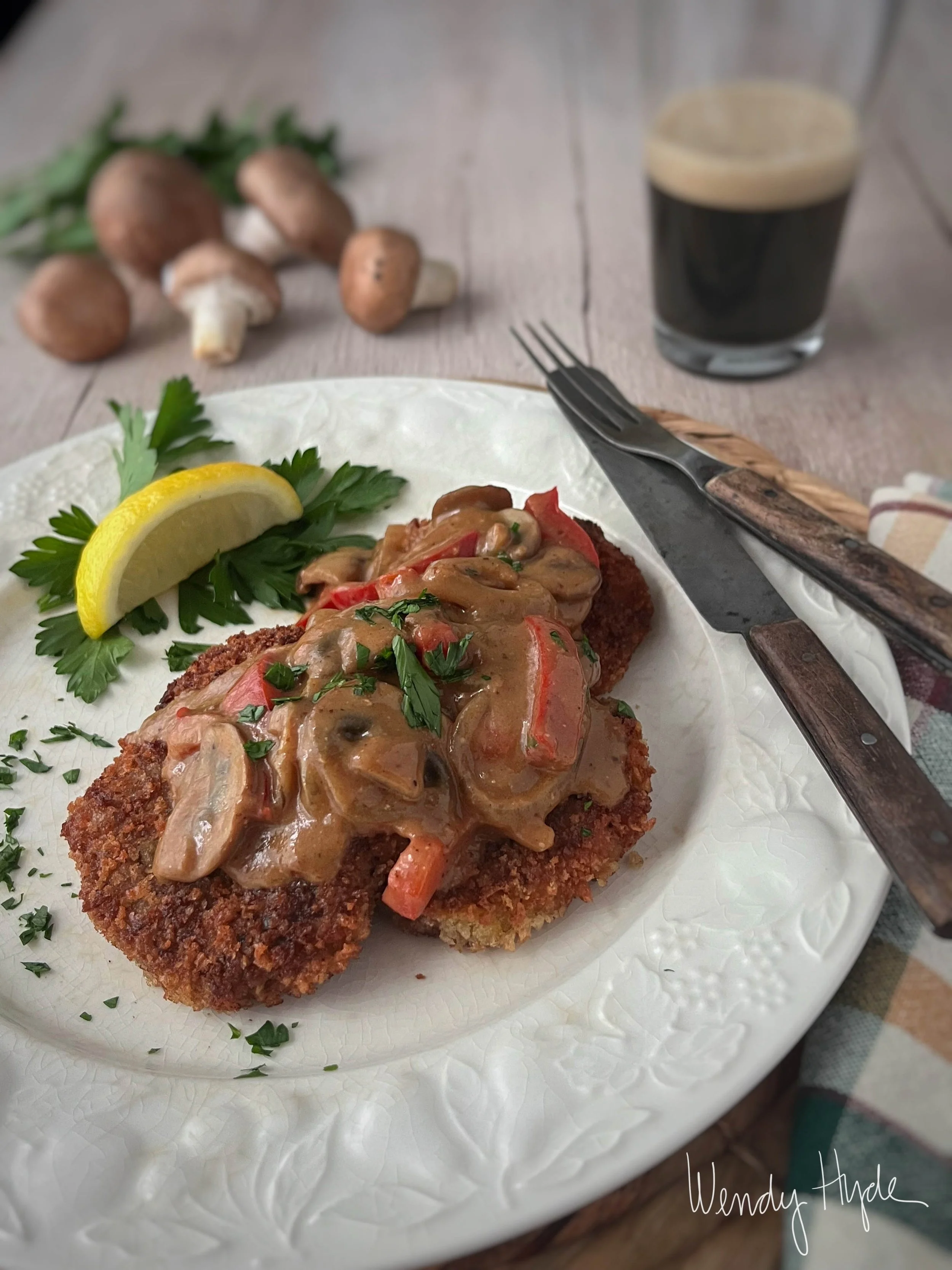 Venison Schnitzel with Paprika Beer Sauce — Girl Game Chef