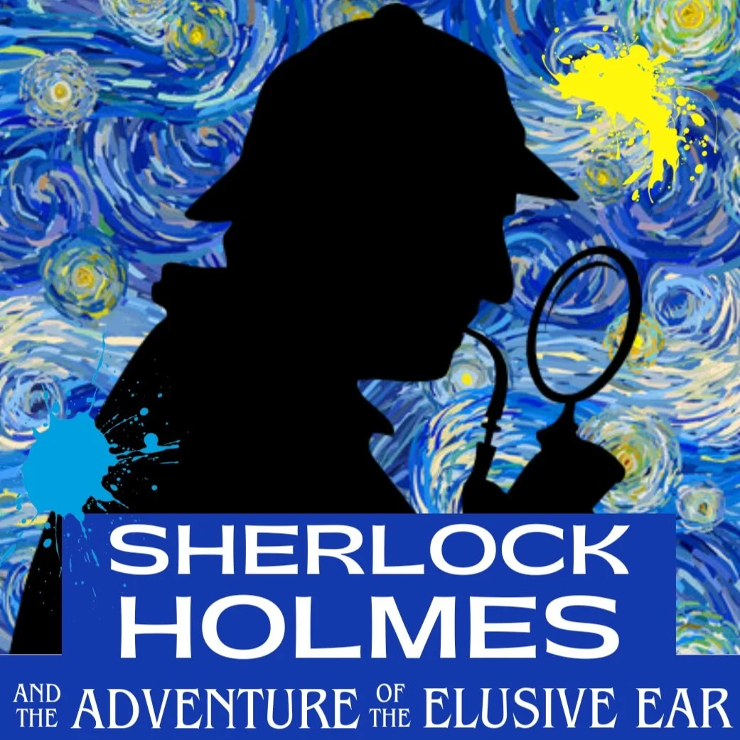 Sherlock Holmes Silhouette Poster
