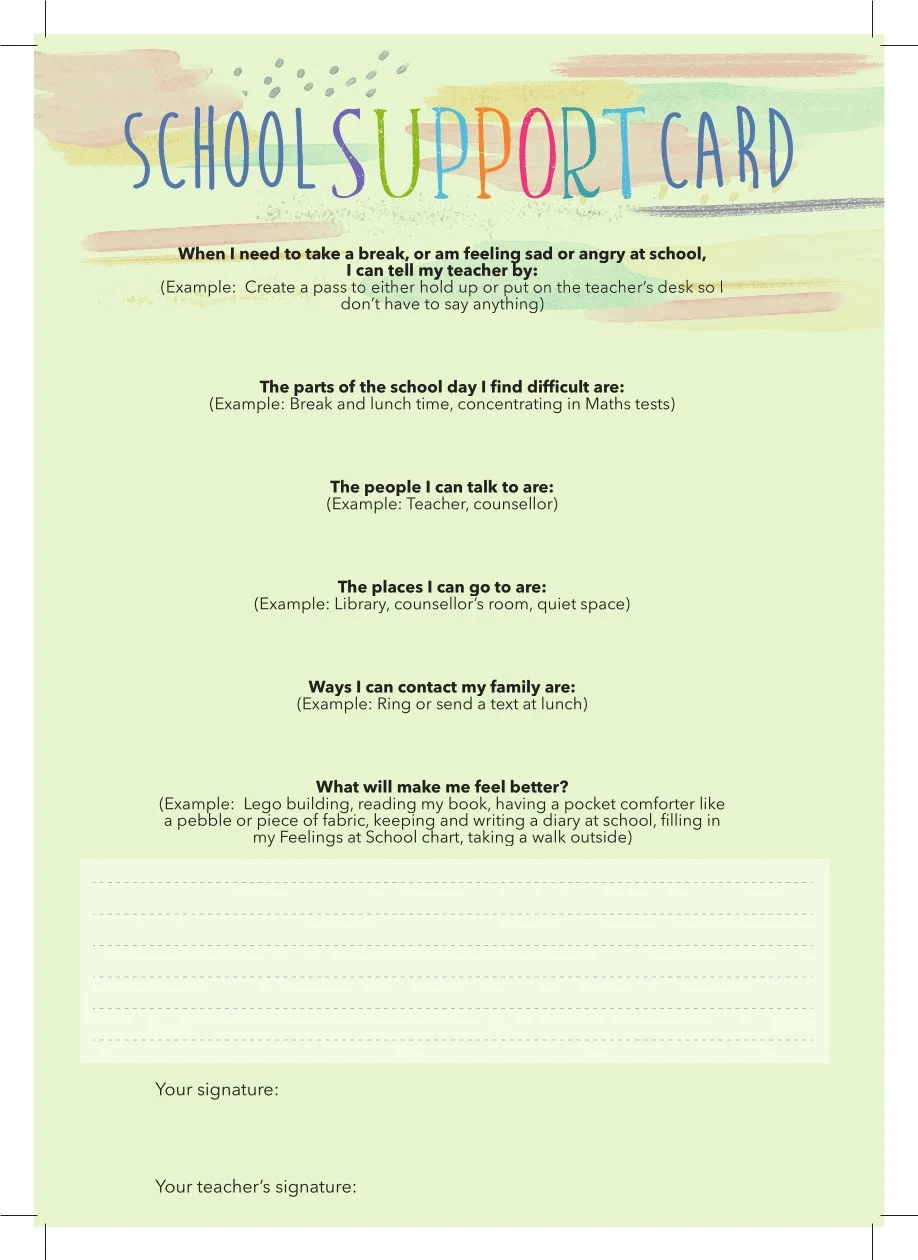 Working with school — Parenting with Cancer