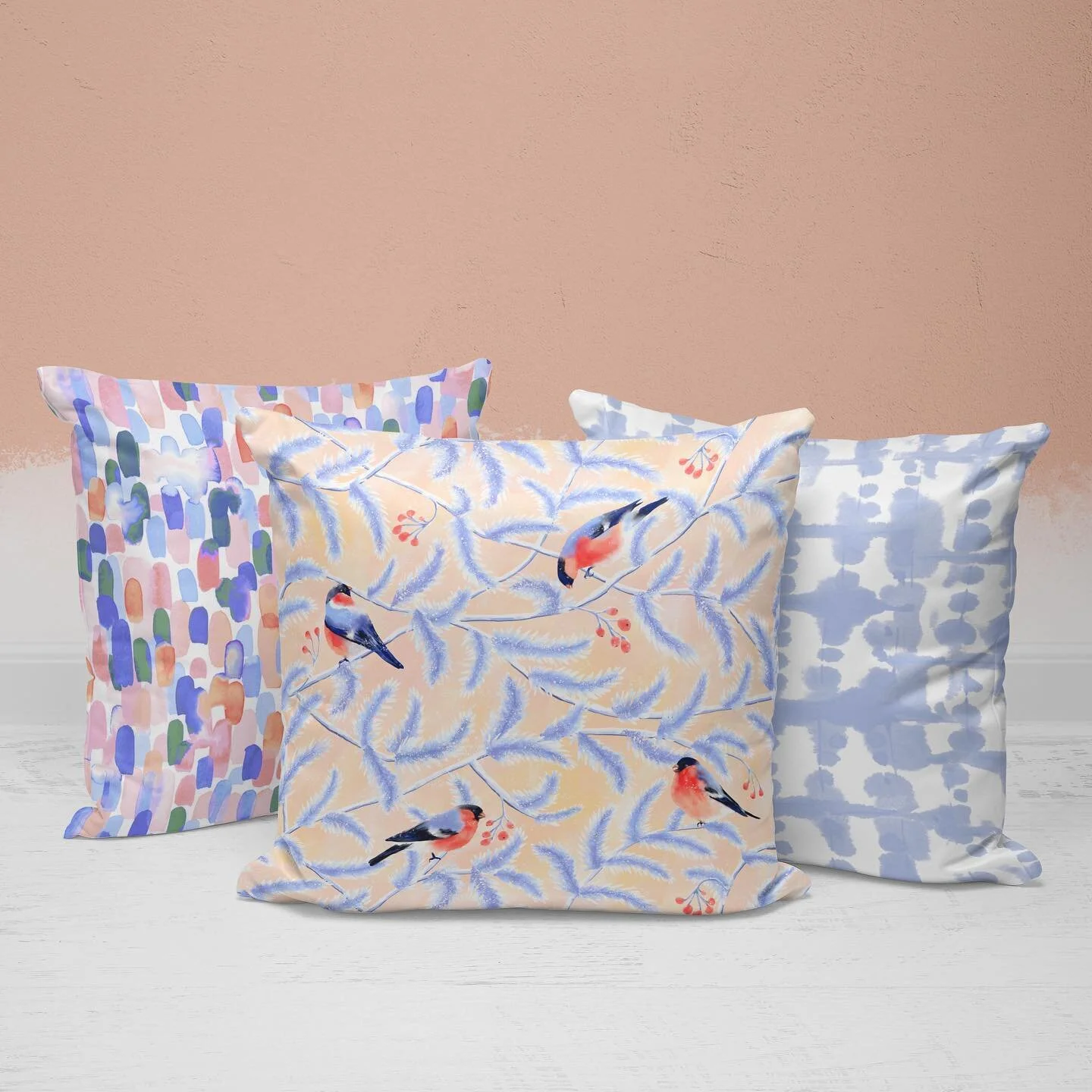 surface pattern design portfolio for art licensing colorful painterly ...