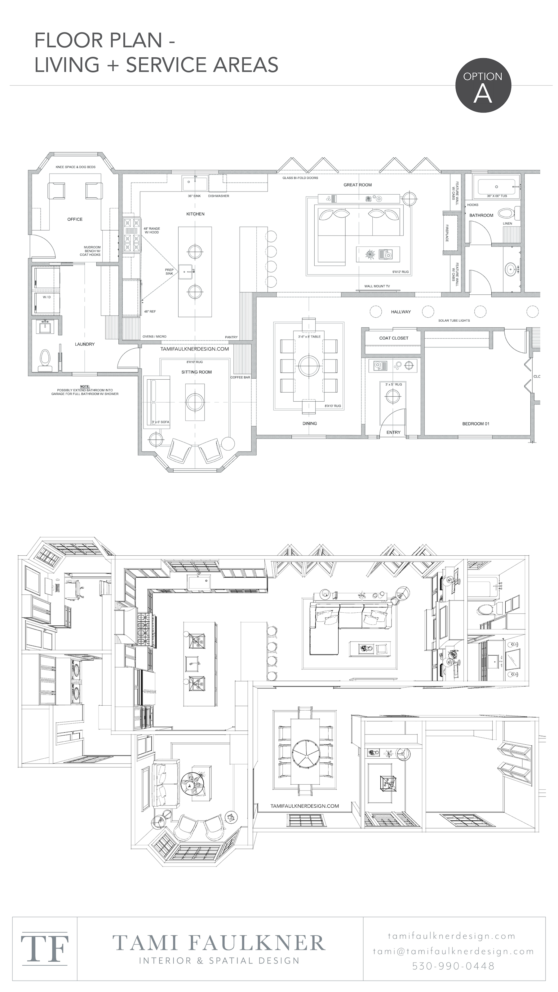 1980's WHOLE HOUSE REMODEL PROJECT - FLOOR PLAN DESIGN — Tami Faulkner ...