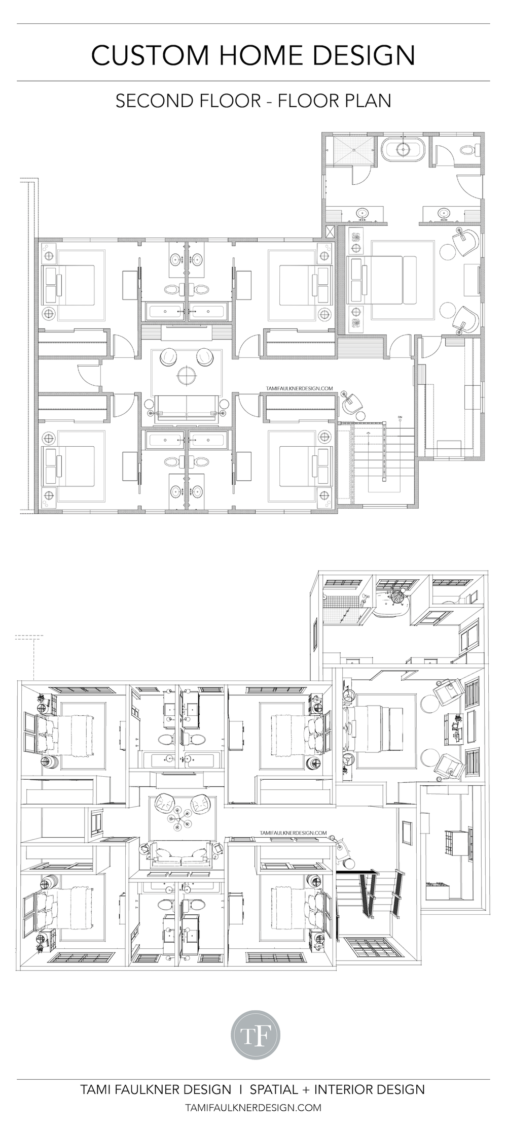 CUSTOM FLOOR PLAN DESIGN - STEP BY STEP — Tami Faulkner Design | Custom ...