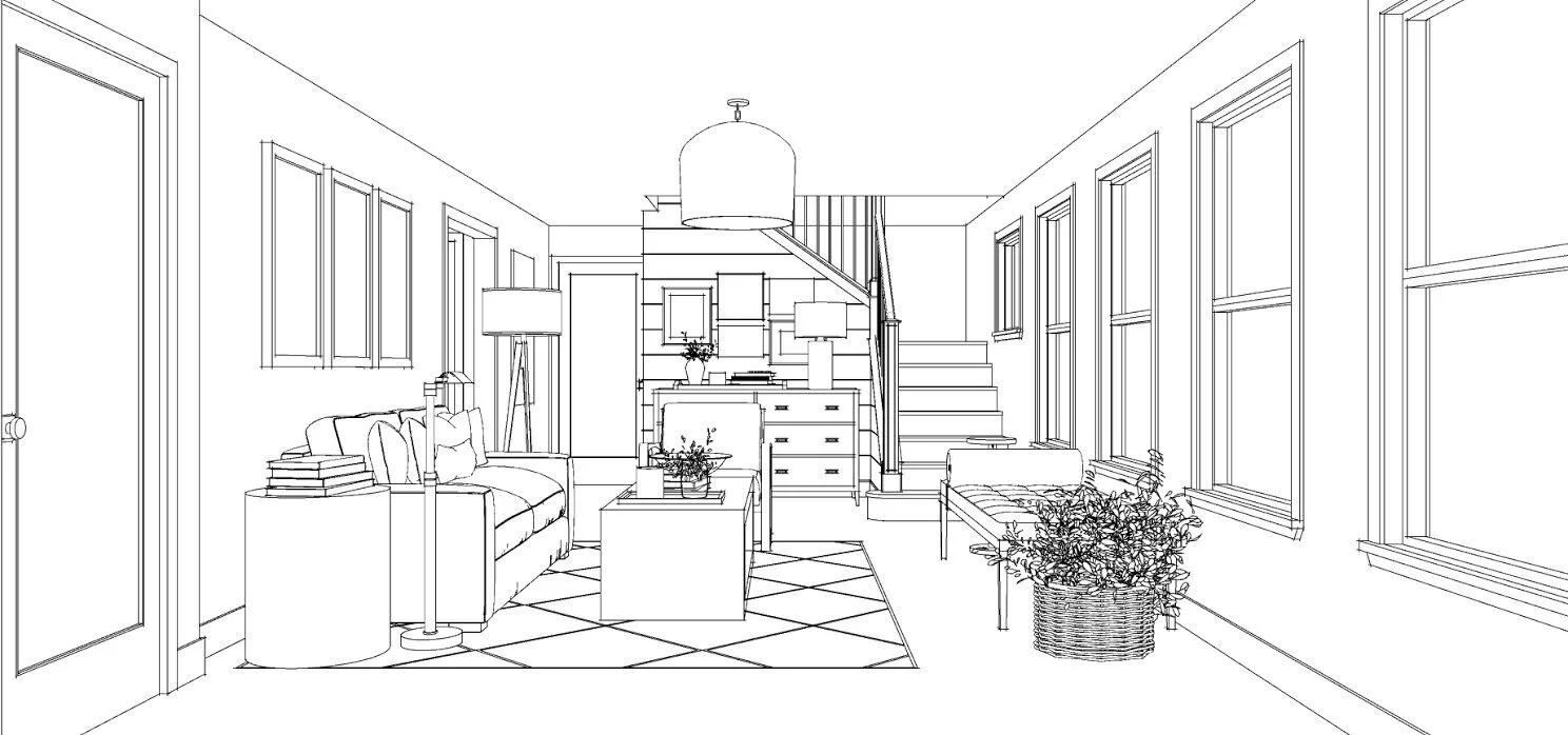 HOW TO DESIGN A PASS-THROUGH ROOM - PROJECT CIRCLE GREENS — Tami ...