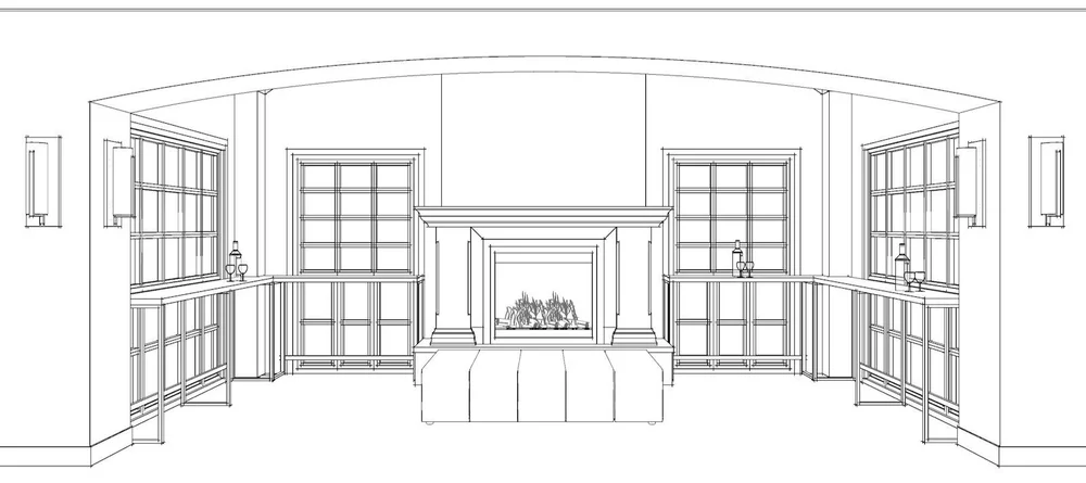 WINE TASTING ROOM DESIGN PROJECT — Tami Faulkner Design | Custom Floor ...