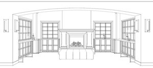 WINE TASTING ROOM DESIGN PROJECT — Tami Faulkner Design | Custom Floor ...