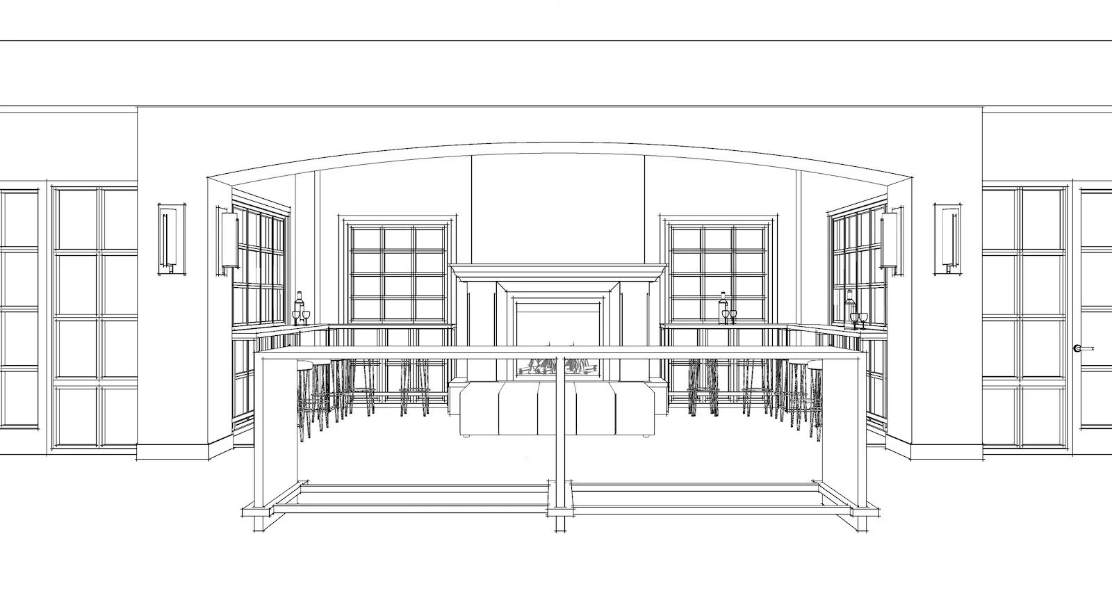 WINE TASTING ROOM DESIGN PROJECT — Tami Faulkner Design